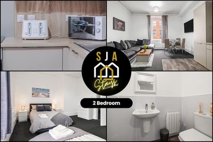 Peterhead Pad - Sja Stays - Modern 2 Bed Apartment - Peterhead