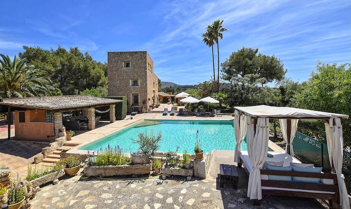 Beautiful Country House Near The Beach Pool & A/c - Alcúdia