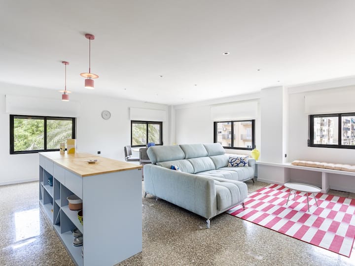 Modern And Spacious Beach Area. Seasonal Rent - Valencia