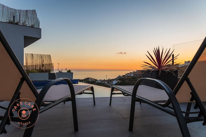 Seaview Luxury Villa Celeste - Tcm - Torrox