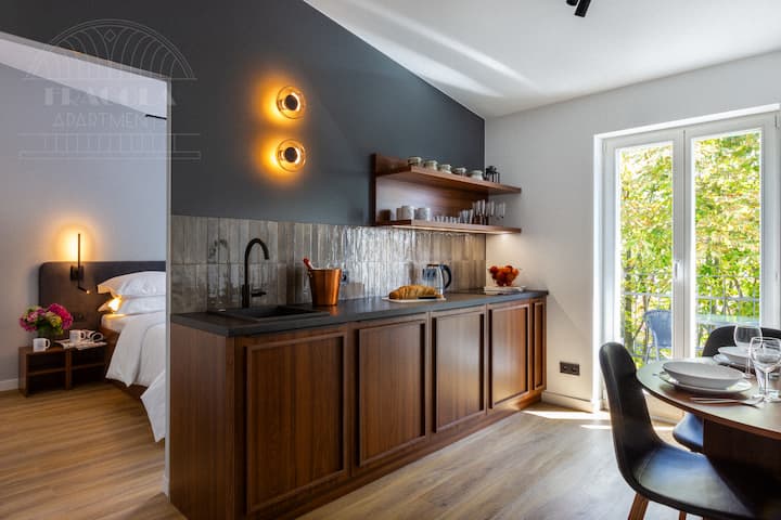 Canvas House Apartment Noir - 크라쿠프