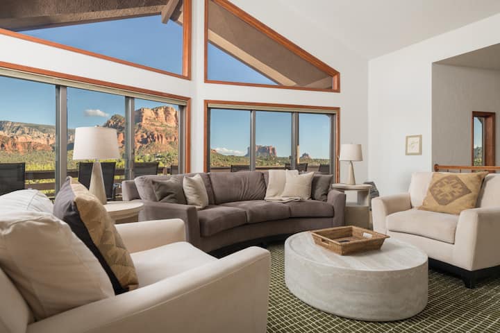 Red Rock Vista | Incredible Views, Hot Tub, Trail - Sedona, AZ