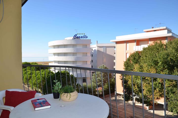 Holiday Apartment Mit Klimaanlage Und Balkon - Bibione Pineda