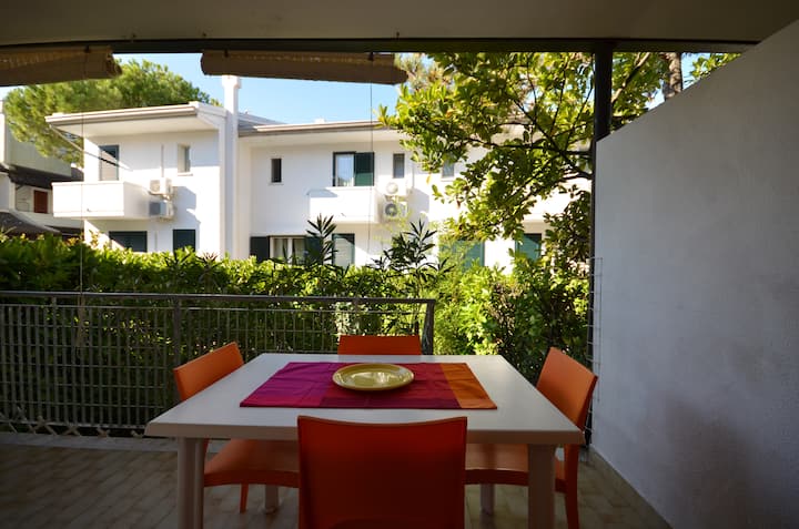 Villa Mit Klimaanlage Und Balkon - Lignano Sabbiadoro