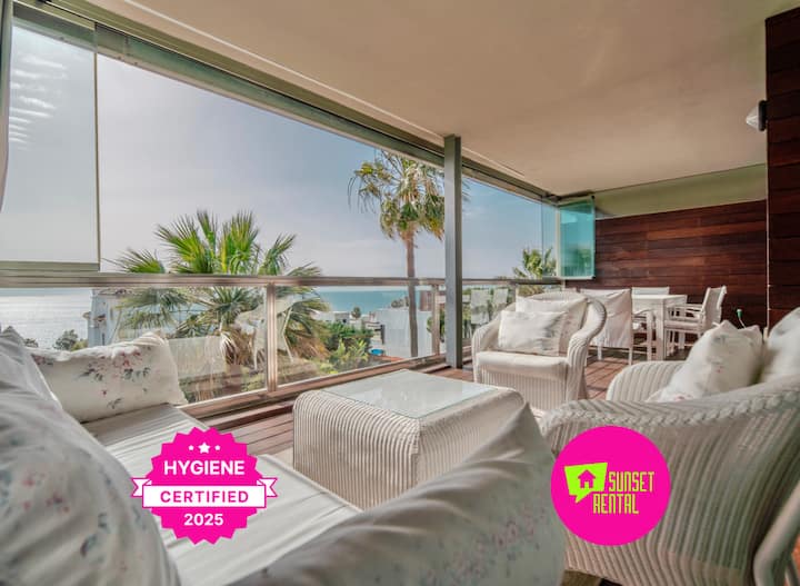 Topfloor Apartment With Terrace And Sea Views - Manilva