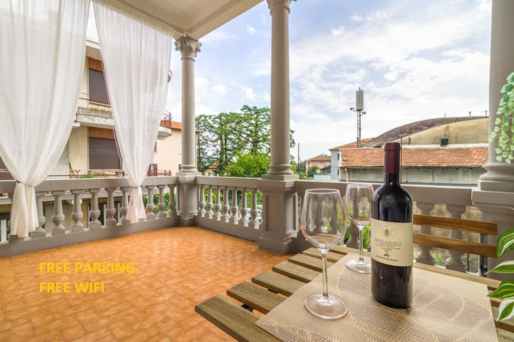Free Parking- Ap. 120 Mq- 3 Bedrooms/8 Guests - Como