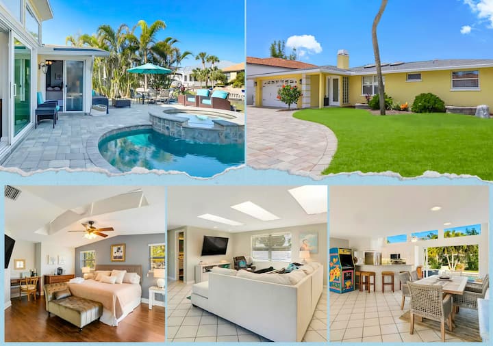 Luxe Siesta Key Gem Near Beach: Pool, Hot Tub, Bbq - Siesta Key, FL