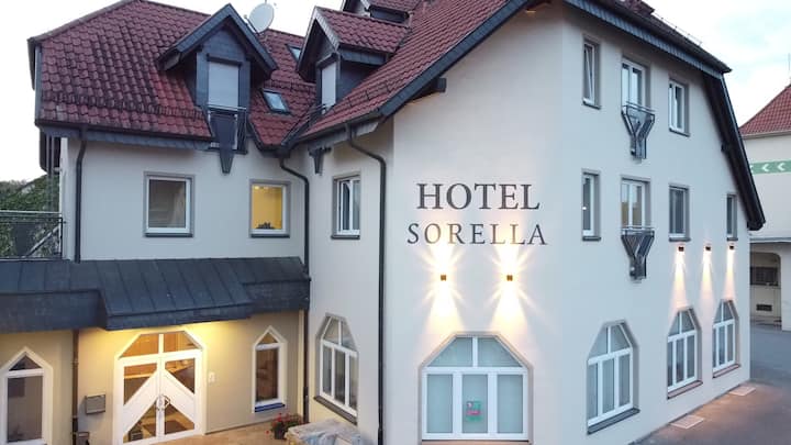Single Room-comfort-private Bathroom-courtyard Vie - Sinsheim