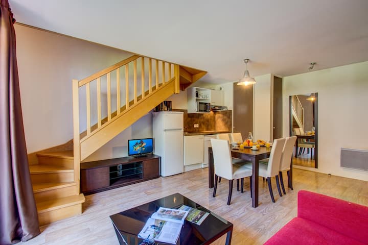 Appartement 2 Pièces Duplex 6 Personnes Balcon - Aillon-le-Jeune