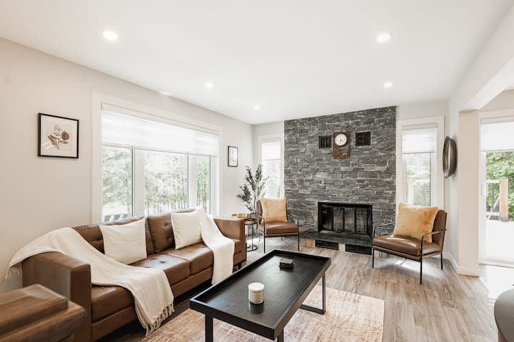 Northern 4br Retreat For 8ppl - Saint-Sauveur