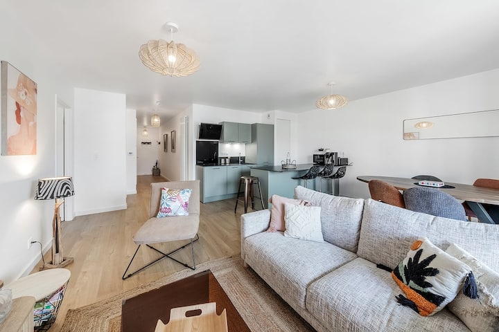 Rivage - Beau 2 Chambres - Parking - Plage 300m - Dinard