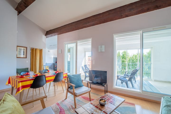 Loggia Català - A 10min De Collioure - Port-Vendres