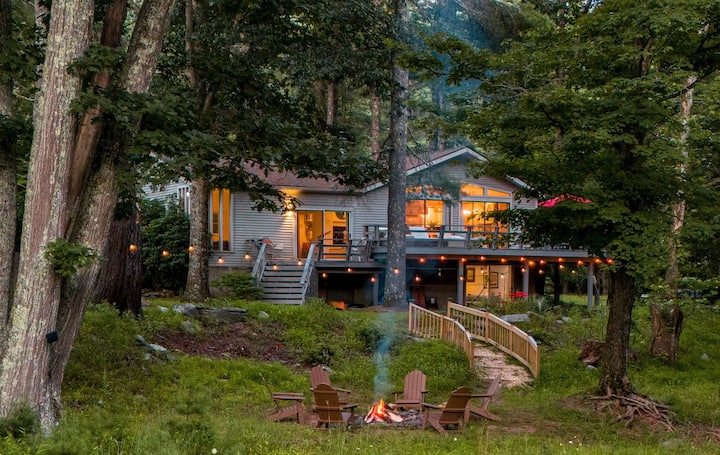 Riverfront Retreat | Hot Tub, Firepit & Pool Table - State of New York