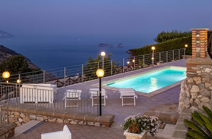 Amore Rentals - Villa Lions Rose With Swimming Poo - Massa Lubrense