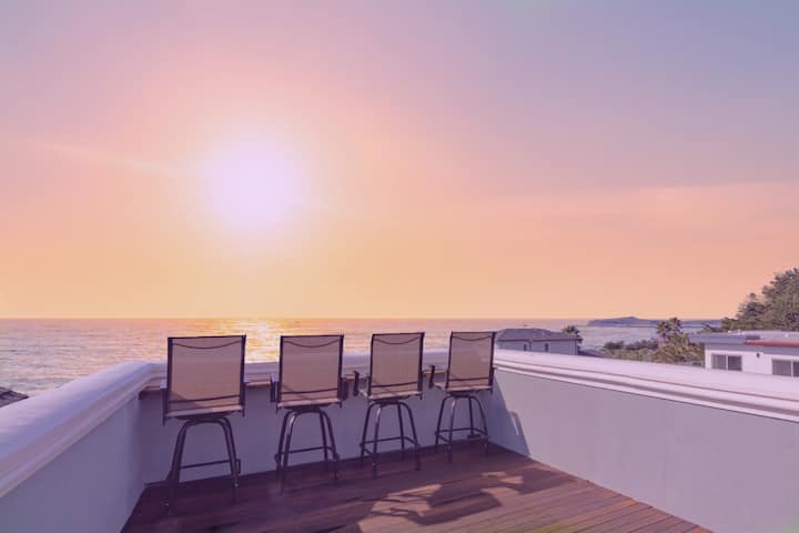 Ocean Views, Steps 2 Beach, Hot Tub, Bbq, Fire Pit - Half Moon Bay, CA