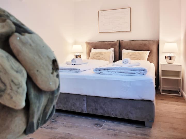 Modern Souterrain Apartment - Near The Beach - Scharbeutz