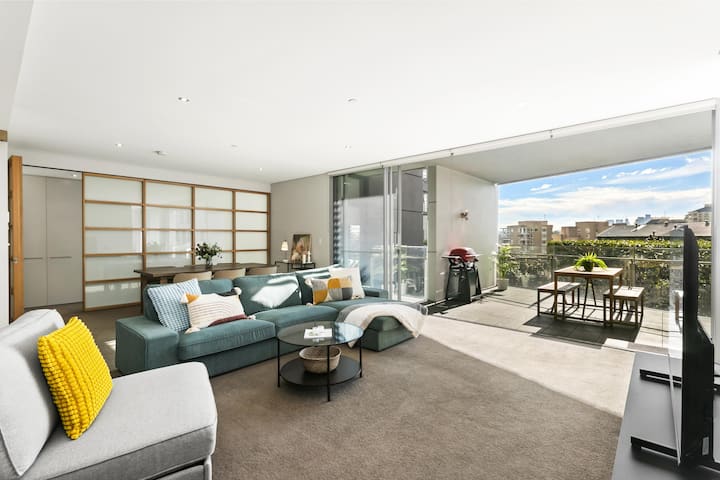 Pyrmont Paradise | Relaxed Living With Water Views - 시드니
