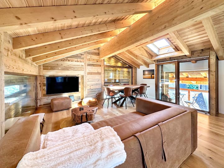 Pilànous Residence - Penthouse Suite - Swiss Alps - Ovronnaz