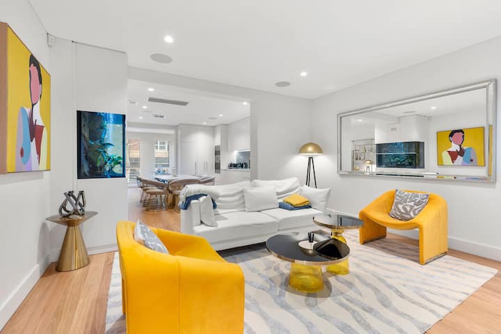 Luxurious 3-story Terrace In Potts Point - 맨리