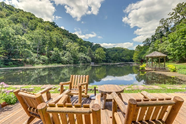 Lakefront Cabin < 3 Mi To Dtwn Eureka Springs! - Eureka Springs, AR