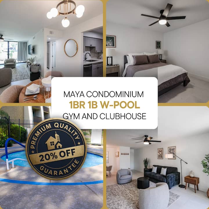 Fine Full 1br/1b Apt W/pool Old Town! Next To Bars - Scottsdale, AZ