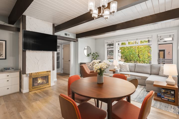 Mountainside Studio W Pool, 3 Min Walk To Mountain - Snowmass Village, CO