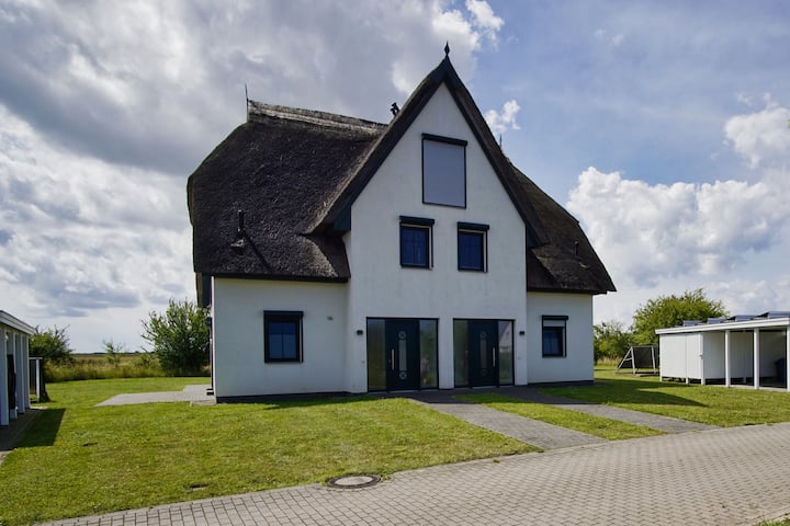 Villa Vogelblick Doppelhaus 1: Terrasse - Trent