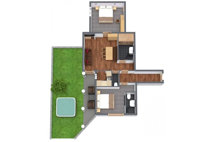 Apartment 1 Im Alpenapart Ladis - Serfaus