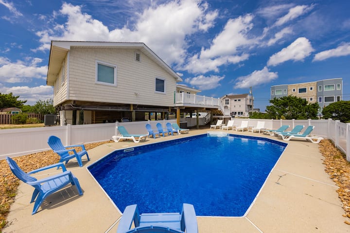 A Mermaids Kiss 6 Bd, Pool, Hot Tub, Semi Of - Virginia Beach, VA