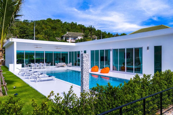 Modern Villa At Palm Hills Golf Club (Ph4b) - Cha-am