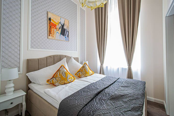 3bdr Elegance Deco Downtown Flat - プラハ