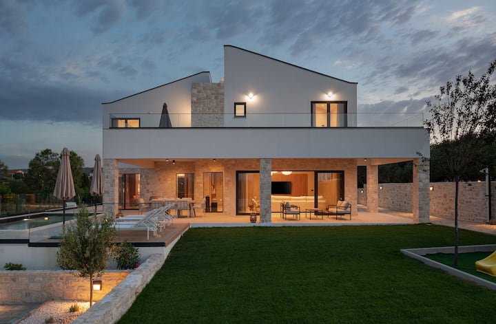 Villa Terra Dalmatica Heated Pool Jacuzzi Sauna - Biograd na Moru