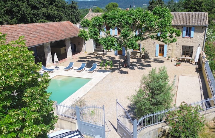 Villa Des Sables With Private Pool - Gigondas