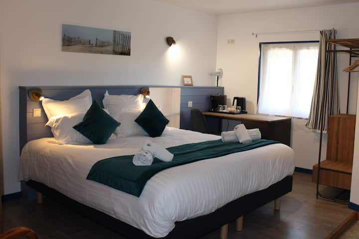 Chambre Double Confort - Domaine Des Piéris - Grandcamp-Maisy
