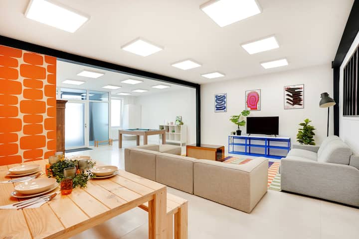 Loft Moderne Et Chic 130 M2- 2br/6p Ménilmontant - Paris