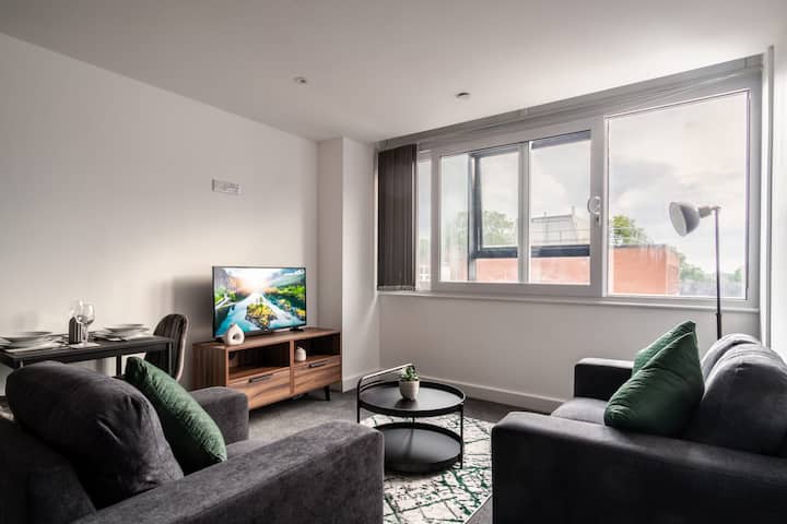 1 Bed Modern Central Preston Apartment - 프레스턴