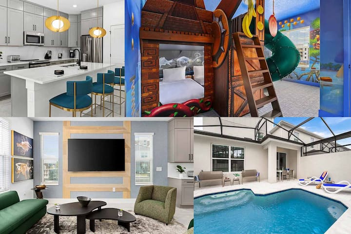 Villa Marvelous | I-drive Villa W/ Luxe Brs & Pool - Orlando, FL