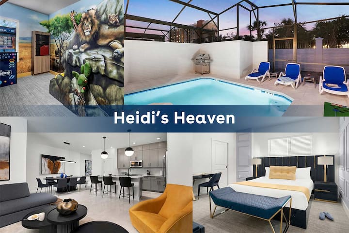 Heidi's Heaven | Gorge I-drive Villa W/ Safari Br - Orlando