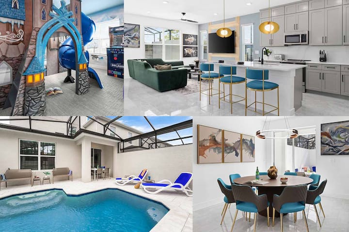 Villa Harmony | Chic Home W/ Castle Br & Pvt Pool - Orlando