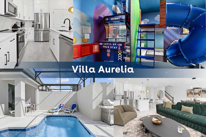 Riley's Roost | Luxe New Villa Next To Universal - Orlando, FL