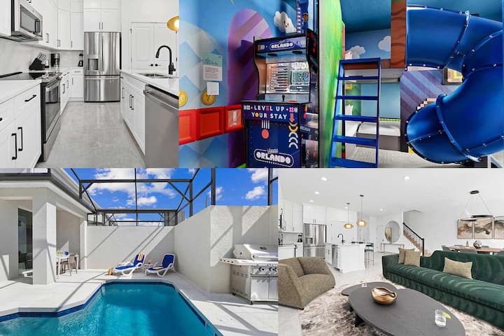 Riley's Roost | Luxe New Villa Next To Universal - EDC Orlando