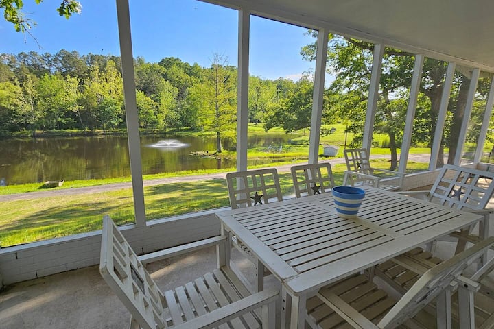 Lakefront Retreat - Sleeps 8 - 1 Hr From Stl - Cedar Hill, MO