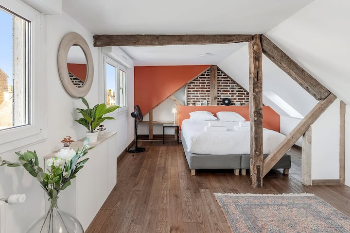 Thabor - Beau Duplex De 2 Chambres - Rennes