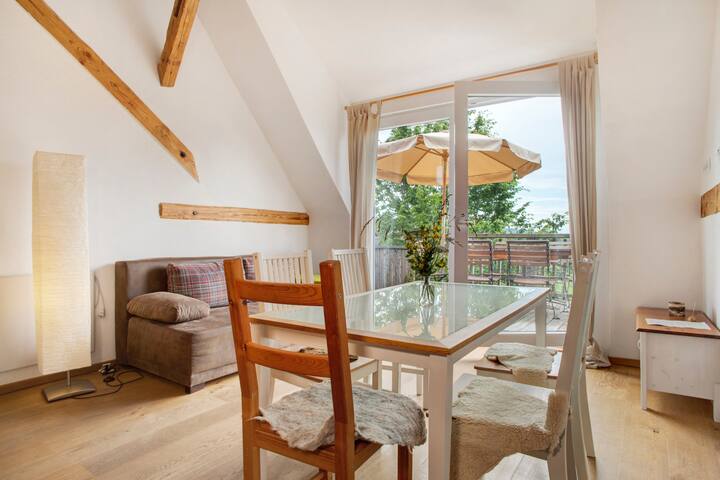 Die Große Wohnung, 80qm, Balkon - Deggenhausertal