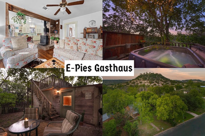 E-pies Gasthaus - Hot Tub & Near Cross Mountain! - Fredericksburg, TX