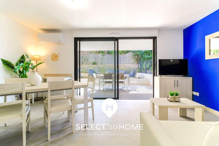 Rez-de-jardin,plage à La Favière Par Select’sohome - Bormes-les-Mimosas