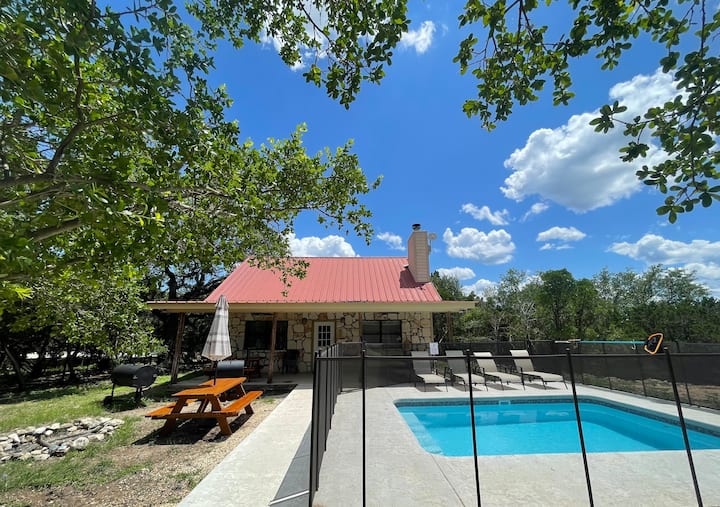 Casa Alegria - Private Pool With Heating Option - Concan, TX