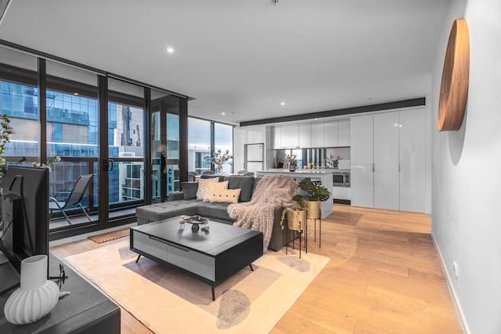 Manhattan Stadium View 3br2ba Free Parking - Melbourne