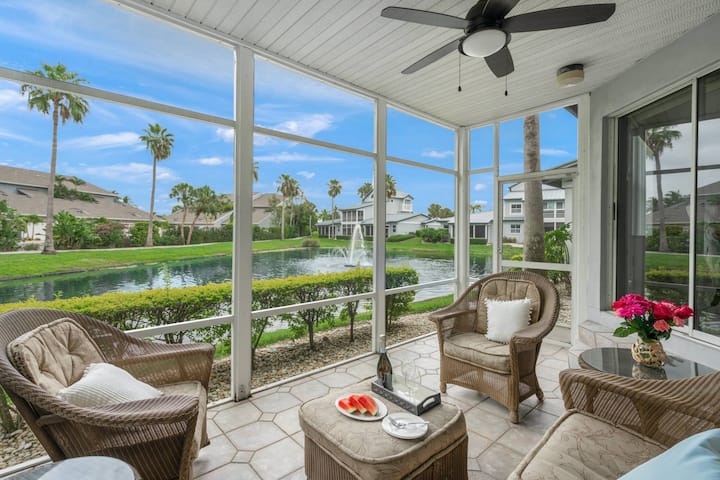 Resort Style Condo, Lanai, Waterview, Pool/tennis - Siesta Key, FL
