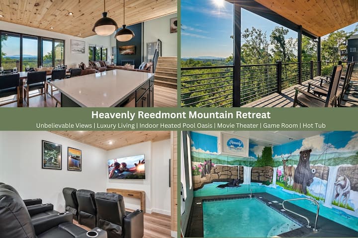 New Lux Escape | Mtn Views | Heated Pool | Theater - Sevierville, TN
